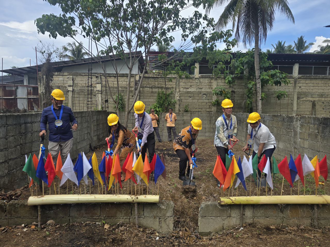 ZPM Media Center Ground-breaking - Zamboanga Peninsula Mission